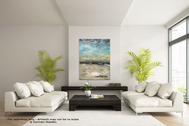 Country Landscape – Original Wall Art Painting