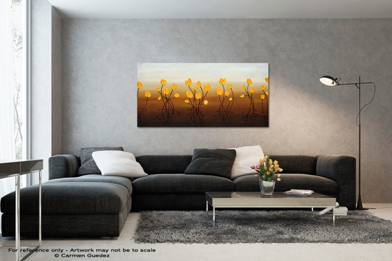 Flower frenzy – Abstract Wall Art Painting