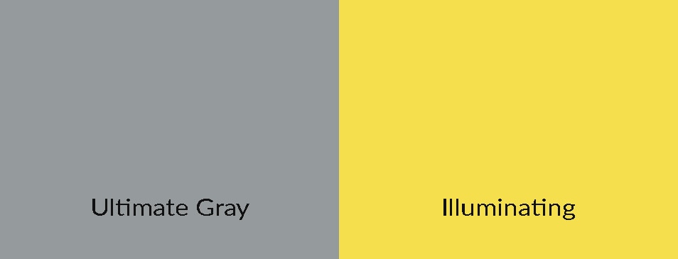 Pantone Colors 2021 - Ultimate Gray and Illuminating