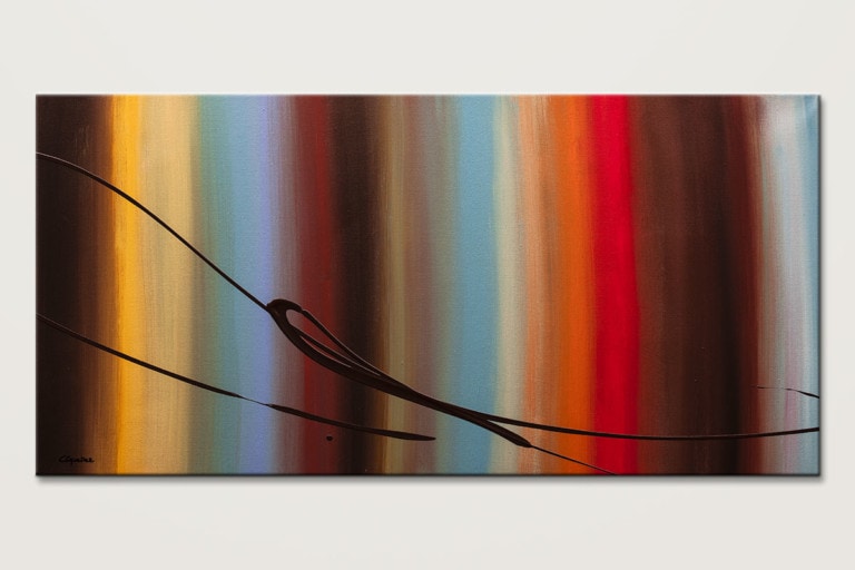 Back Home Abstract Art Illusions Passage of Time – Acrylic Abstract Art ...