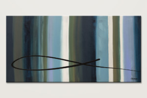 Back Home Abstract Illusions Solace – Contemporary Abstract Painting