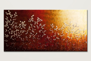 Back Home Landscapes Brio Spring Sunrise – Landscape Abstract Art