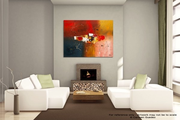 Supernova – Colorful Abstract Painting