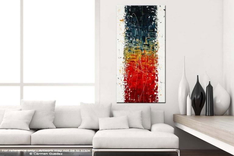 Time to Celebrate Handmade Abstract Art for Sale | Original Canvas ...