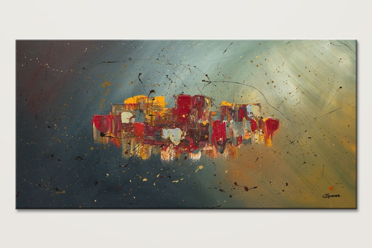 Back Home Abstract Dreams Winds of Prosperity – Abstract Art Painting